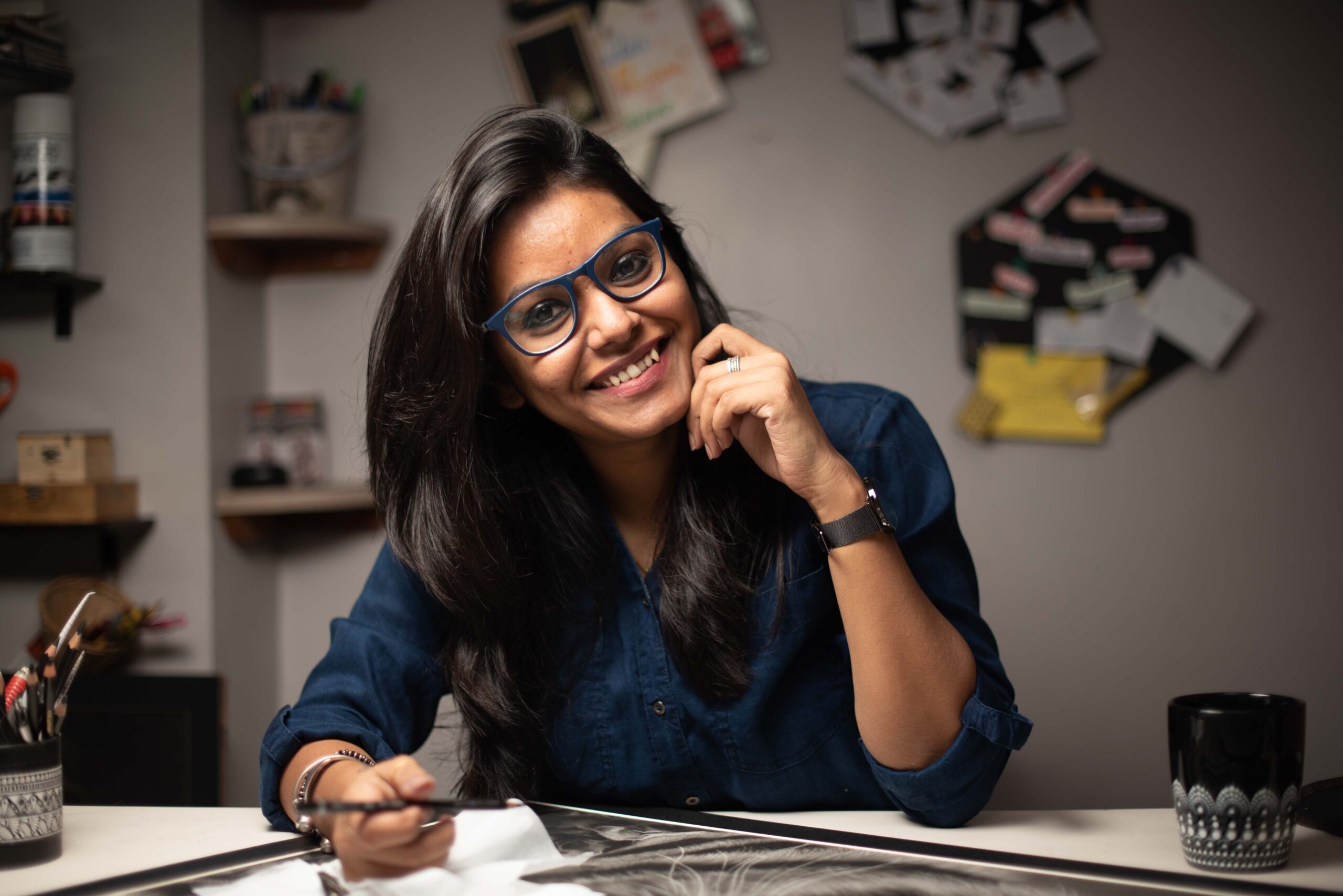 Gunjan Daga: Pursuing Art with Passion - Magzoid Magazine