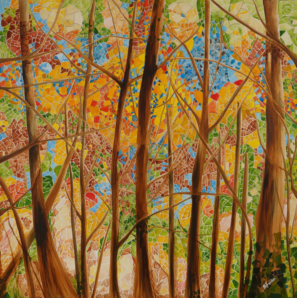 Roudaina Fardon: Discover Mesmerizing Mosaic Paintings | Magzoid Magazine