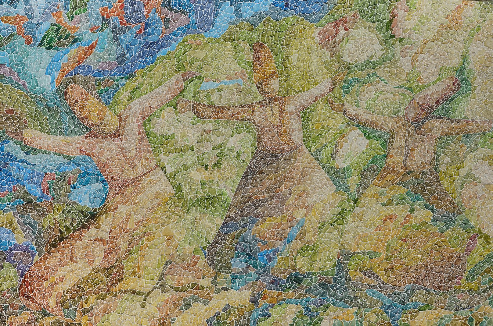 Roudaina Fardon: Discover Mesmerizing Mosaic Paintings - Magzoid Magazine