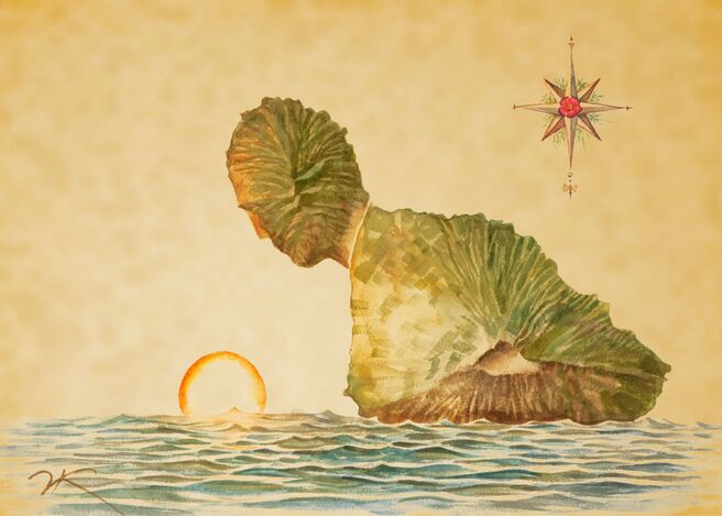 Vladimir Kush Metaphorical Journey