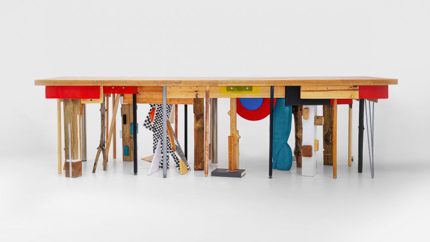 Capitalism Unveils 'The Uncomfortable' Table with 34 Legs - Magzoid ...
