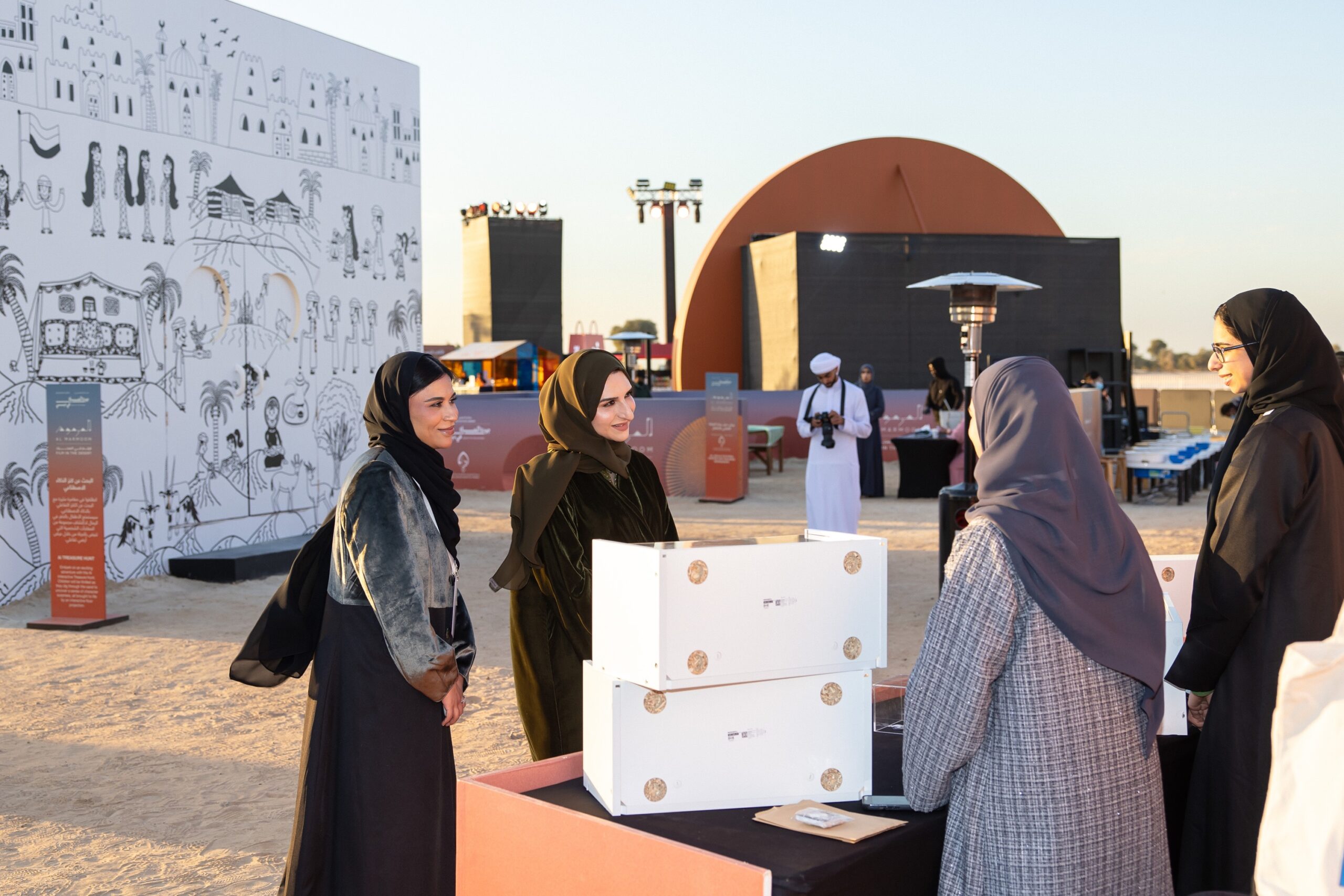 Hala Badri Attends Al Marmoom: Film in the Desert Festival - Magzoid ...