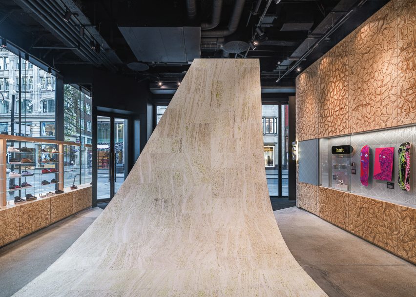 Vans Unveils Skateable Ramp in Remodeled London Store - Magzoid Magazine