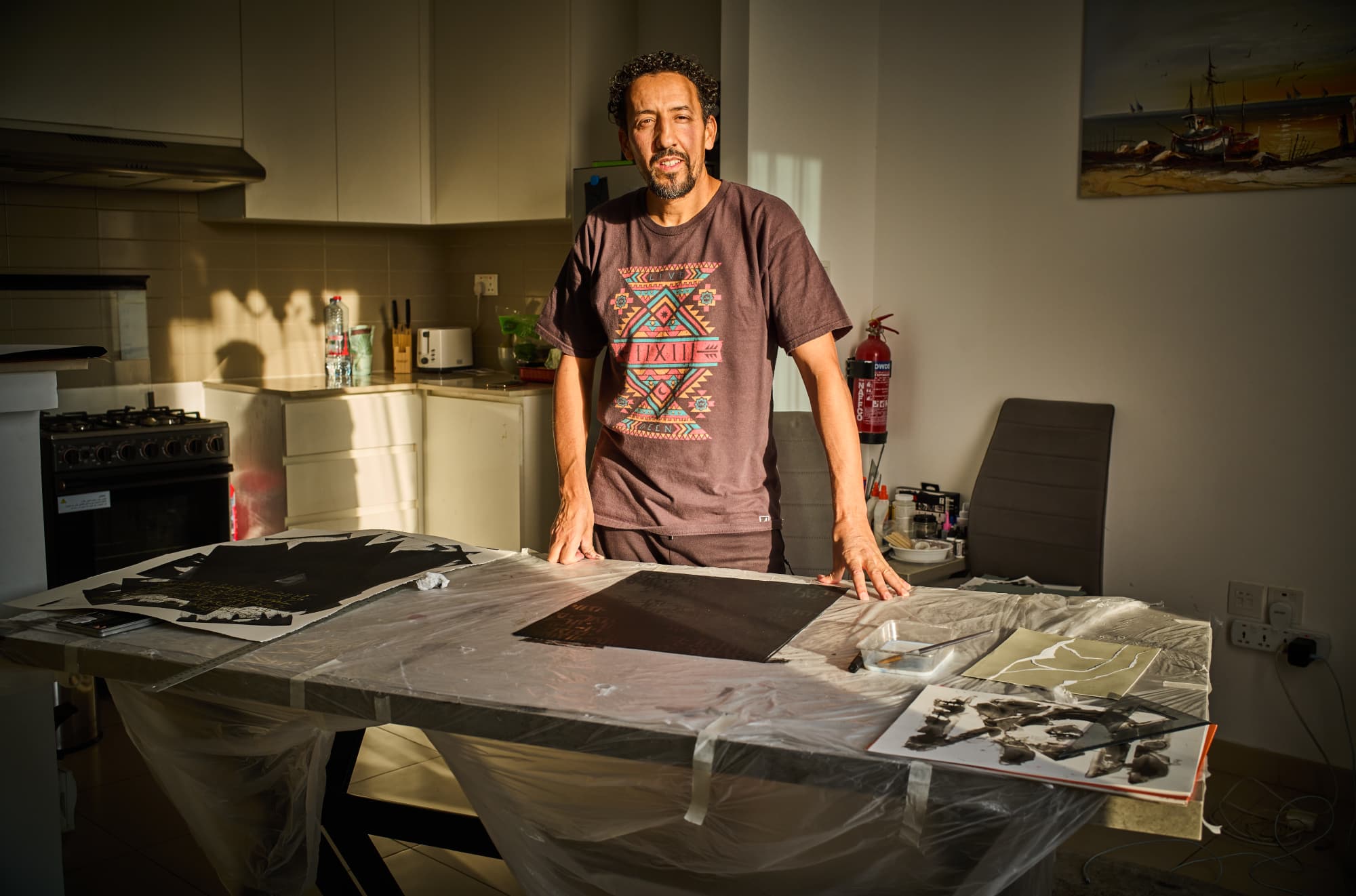 Karim Jabbari and the light of calligraphy - Magzoid Magazine