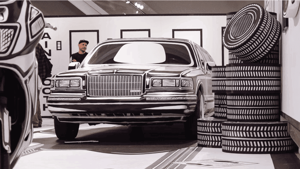 Joshua Vides Transforms NYC Garage into Art - Magzoid Magazine