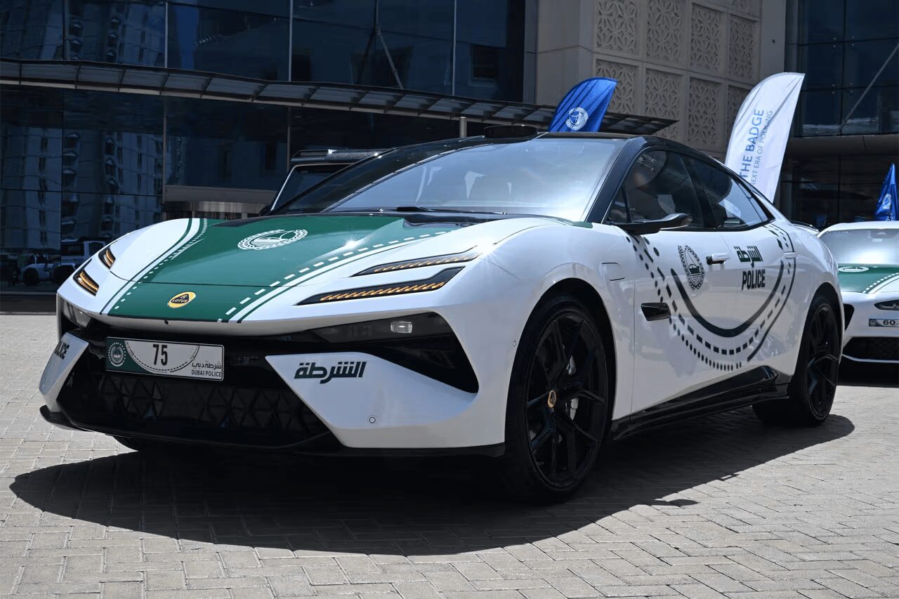 Dubai Police Add All-Electric Lotus Emeya-S to Patrol Superfleet ...