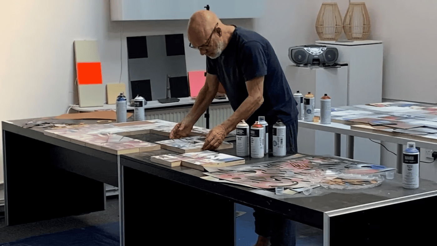 Brian Eno’s Kaleidoscopic ‘Blocks’ Paintings Now Up For Sale - Magzoid ...