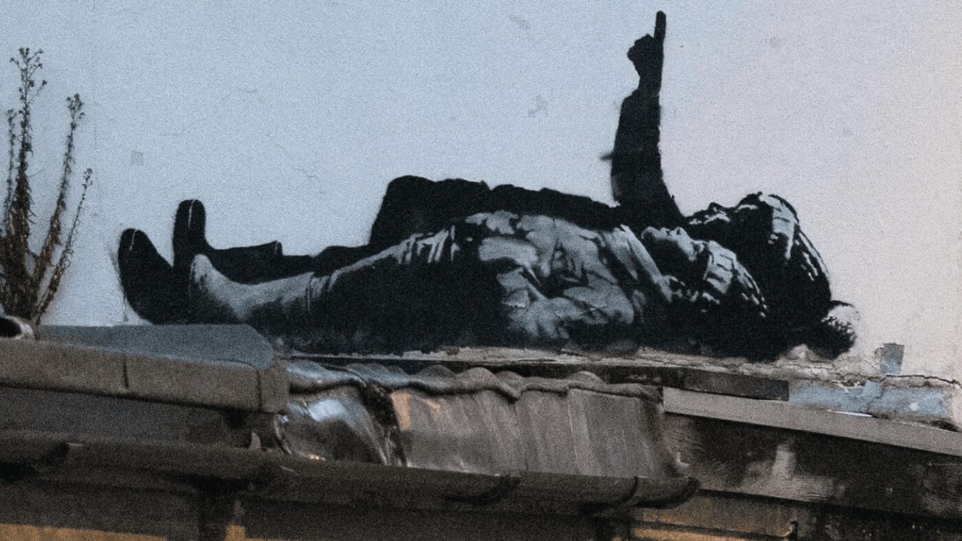 Banksy Unveils Twin Murals in London - Magzoid Magazine